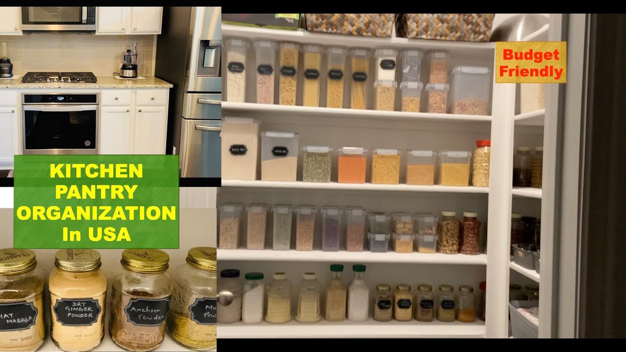 How to Smartly Organize Your Kitchen Pantry | Pantry Organization ...