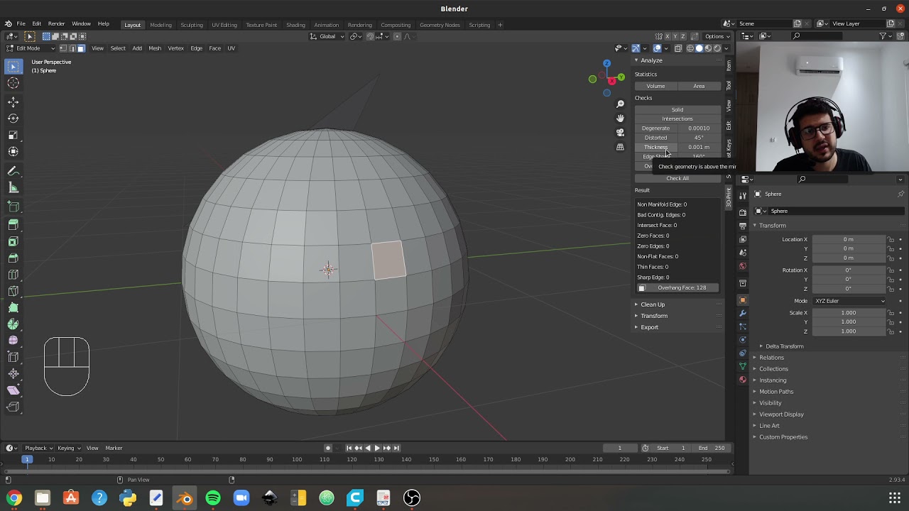 Lo básico del 3D Print Toolbox Add-on en Blender - YouTube