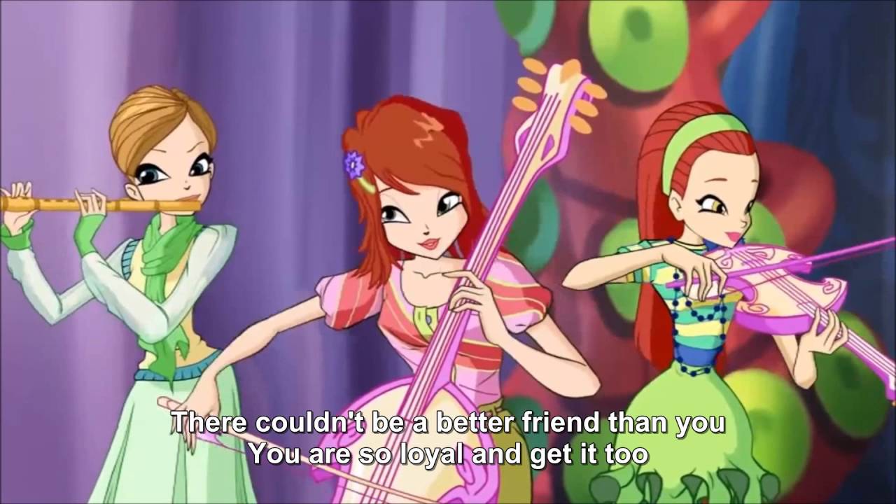 Winx Club - Beat to the music (English) - YouTube