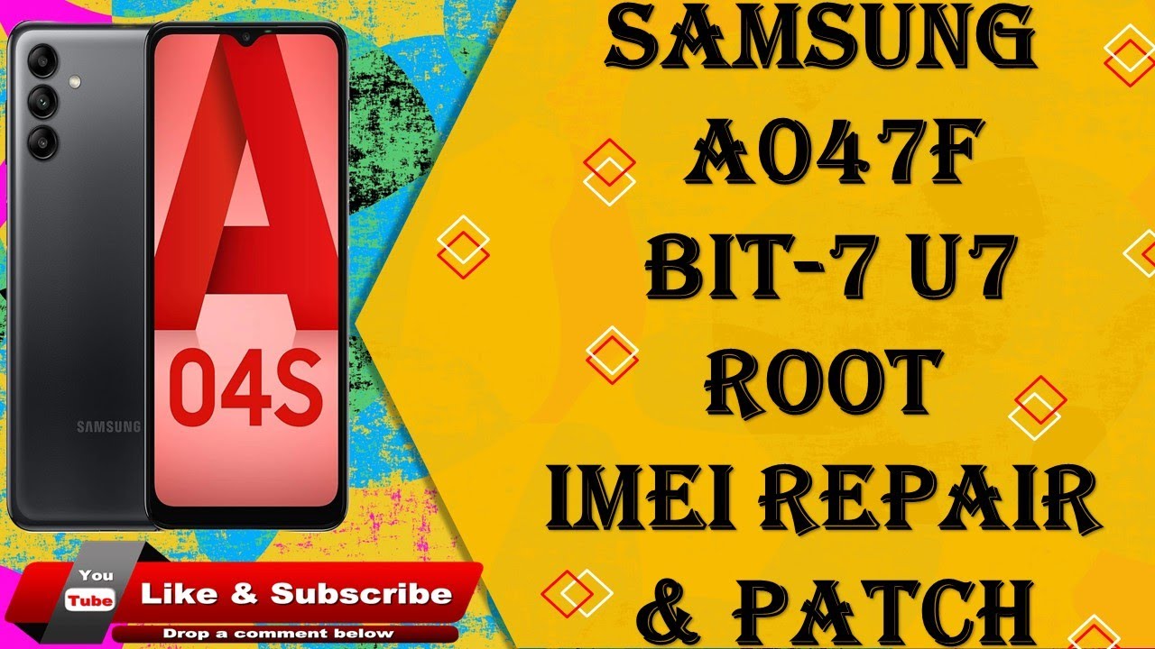 A04S A047F U7 Android 14 Root Imei repair And Patch 2024 - YouTube