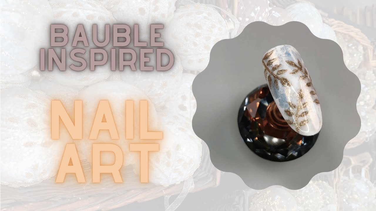 INK London Bauble Inspired Nail Art - YouTube
