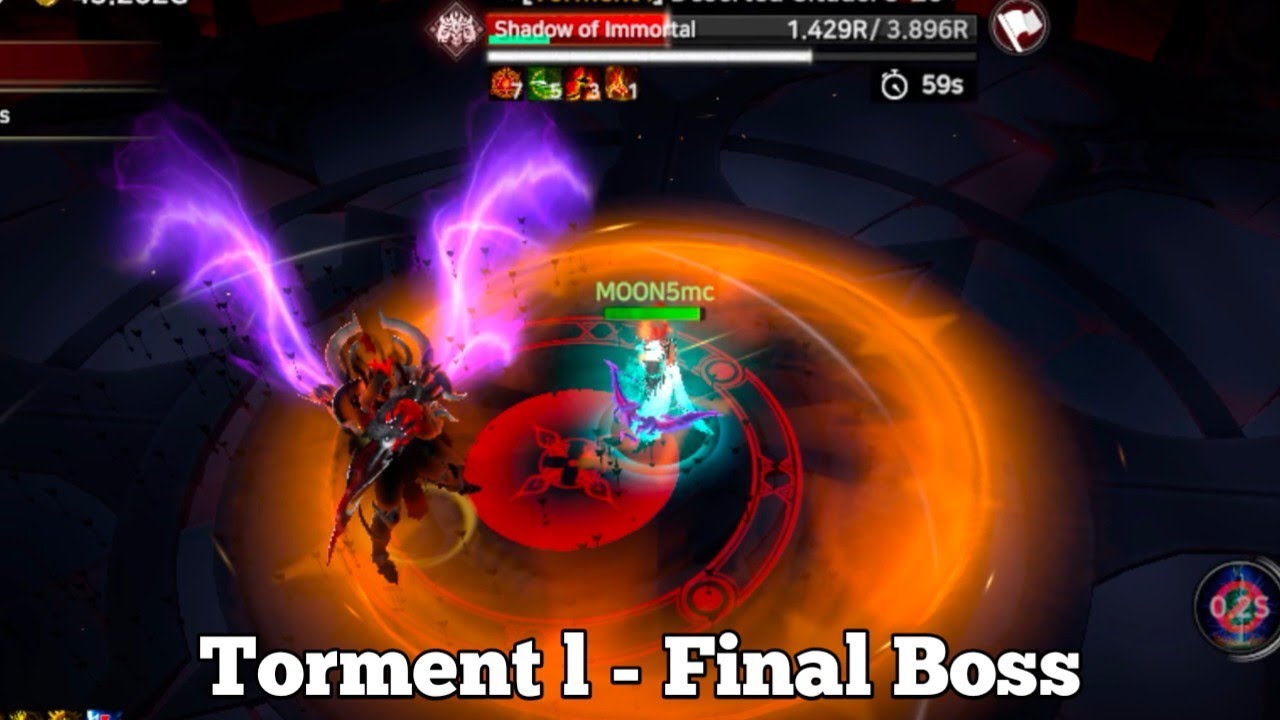 Immortal Rising 2 Torment I Final Boss mission Full Set up Build ...
