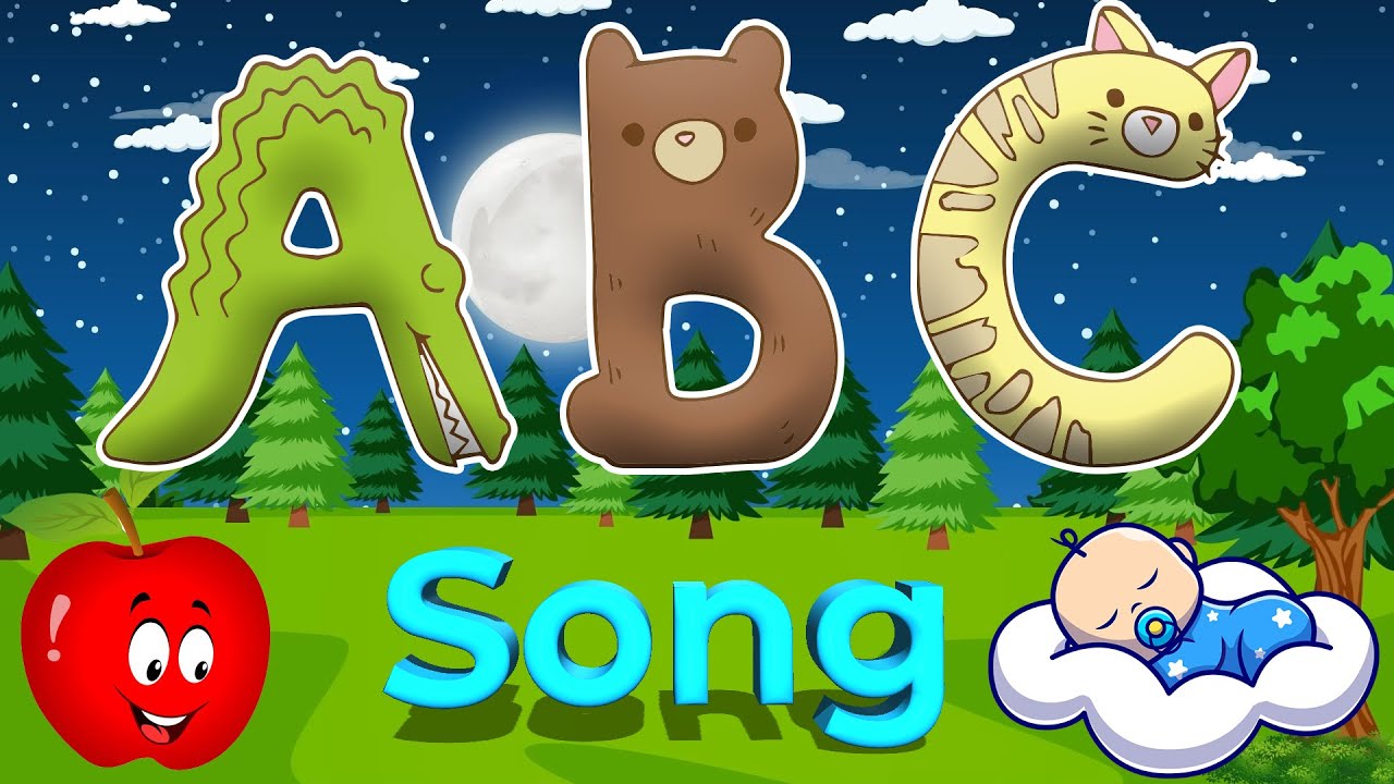 The Alphabet Song - ABC Song Nursery Rhymes For Kids - Baby Word - YouTube