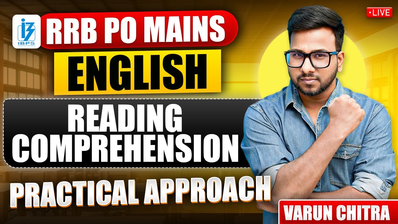 RRB PO Mains Reading Comprehension 2025 | RC Strategy & Practice Set ...