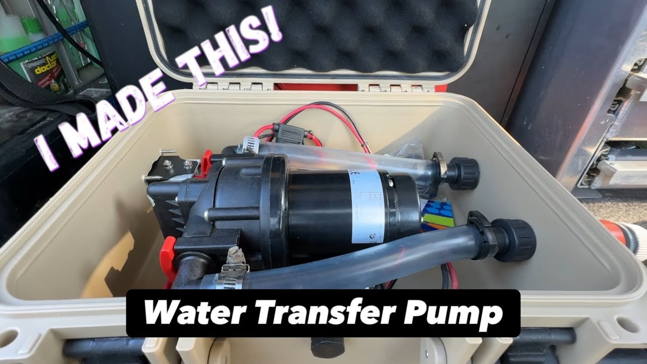 Homemade Water Transfer Pump Kit - YouTube