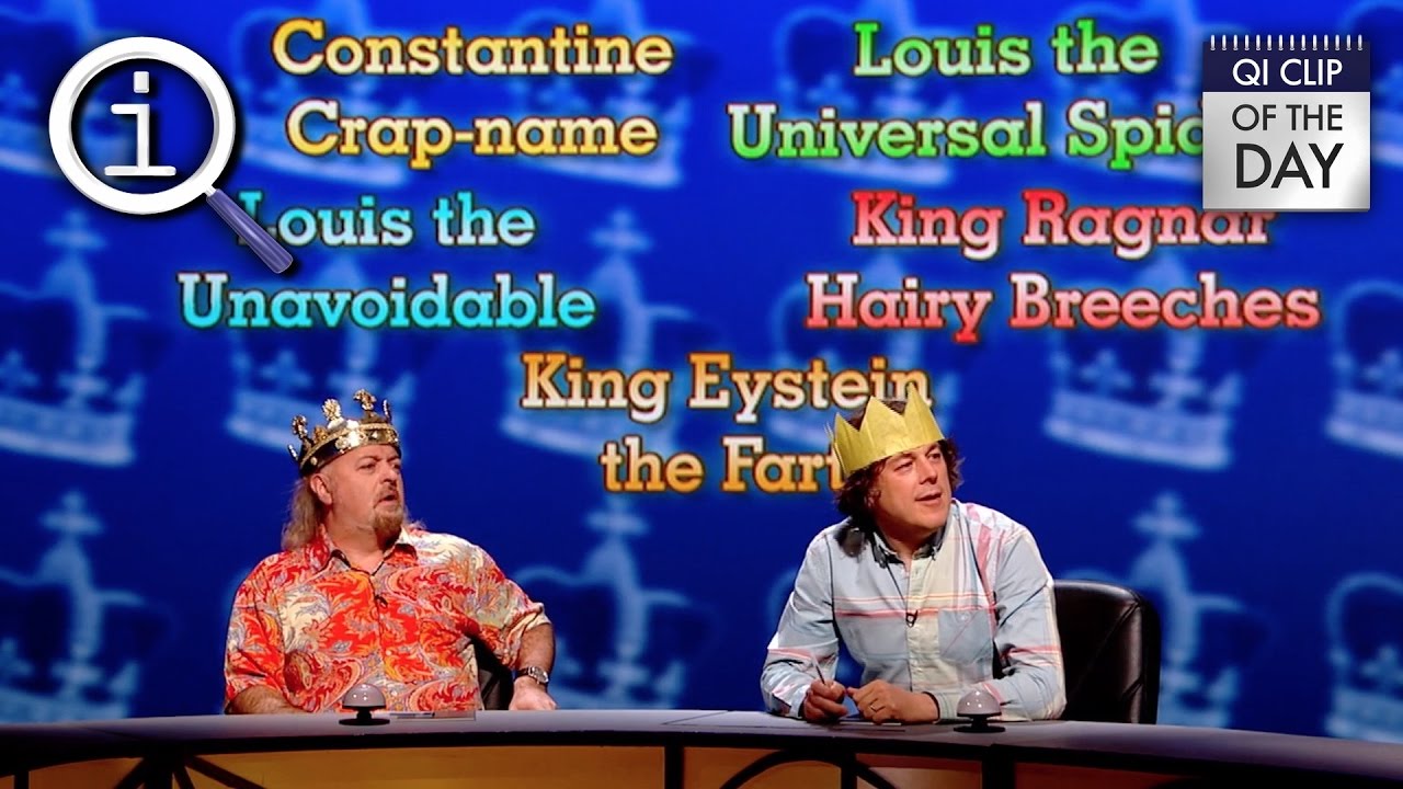 QI | King's Nicknames - YouTube