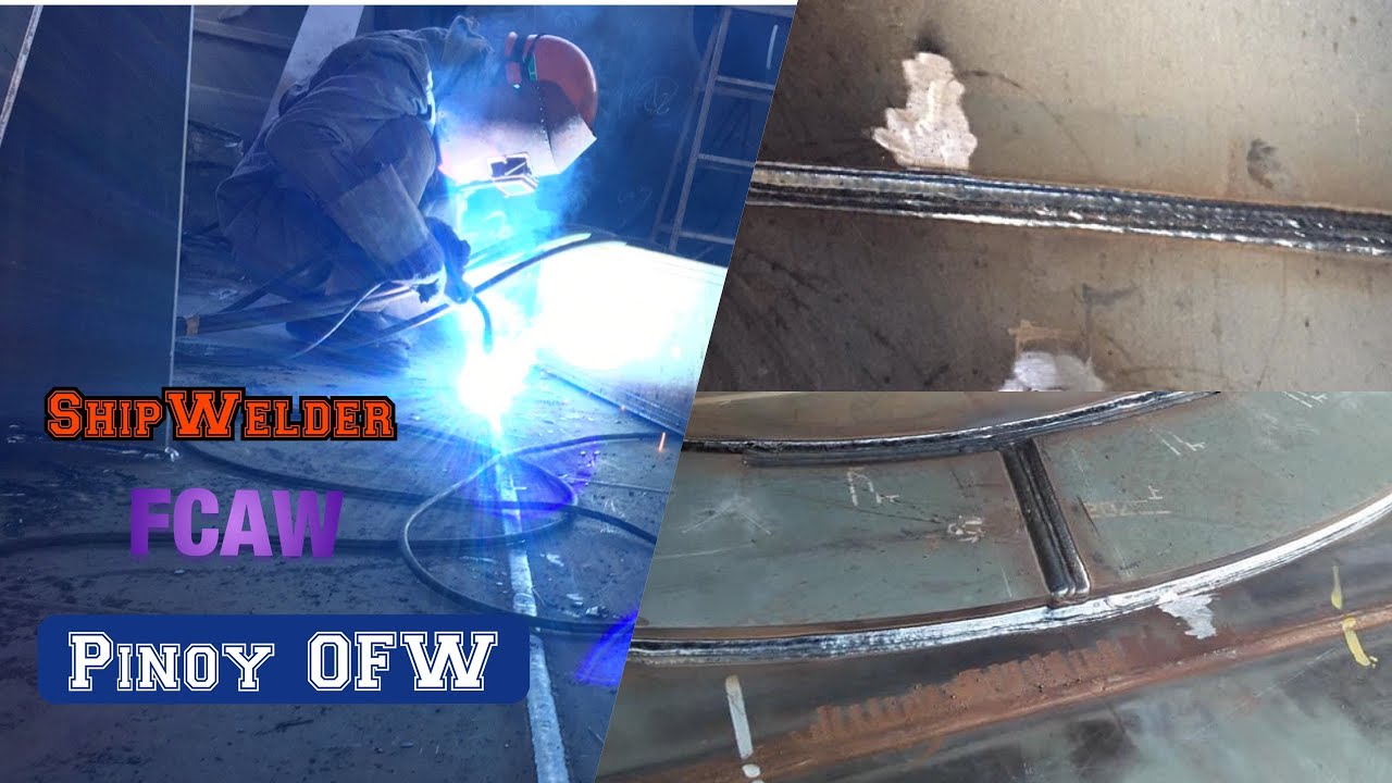 Ship Welder ( Pinoy FCAW Welders in Japan 2020) - YouTube