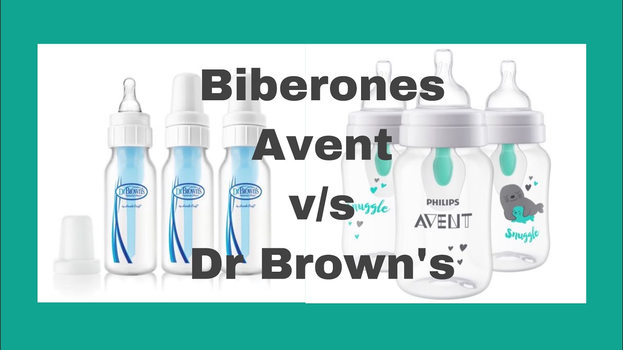 Los Mejores biberones 2020 Tetera anticolicos REVIEW Dr Brown y Avent ...