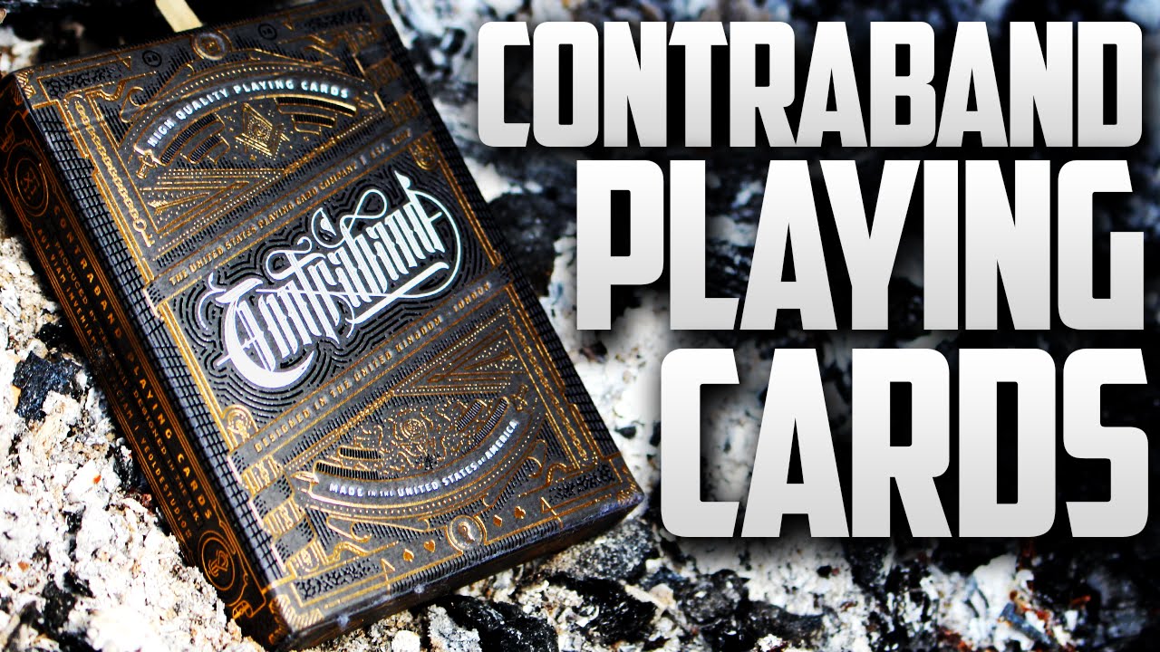 Deck Review - Contraband Playing Cards Theory11 [HD] - YouTube