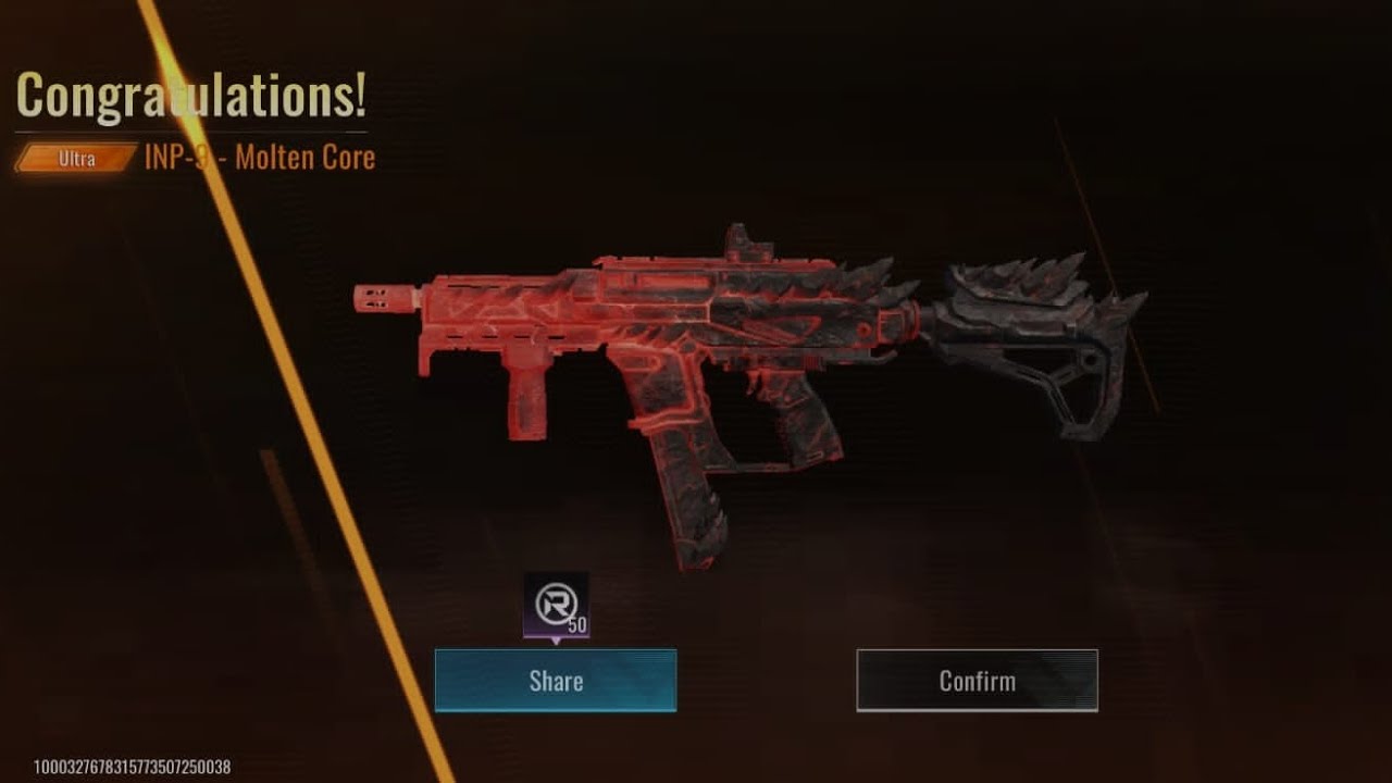 Probando la SKIN ULTRA de la INP-9‼️🌋NUCLEO FUNDIDO🌋 en BLOOD STRIKE ...