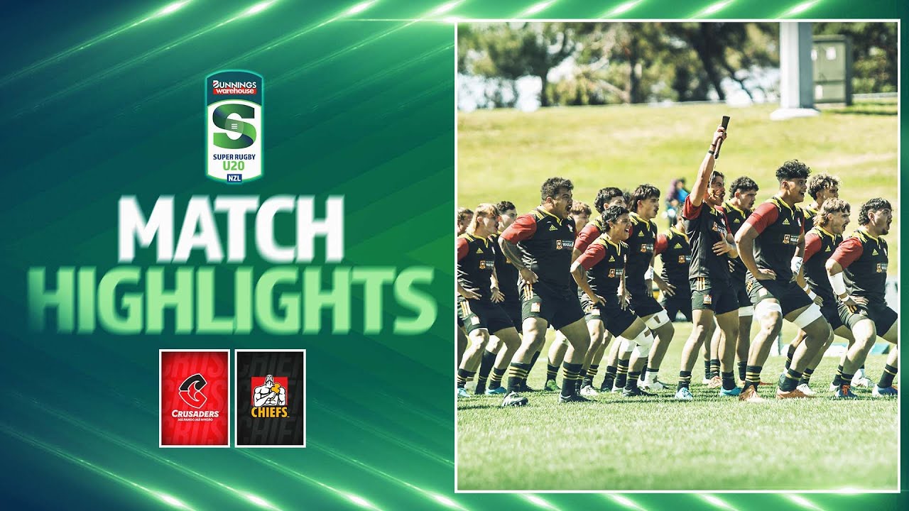 Bunnings Warehouse Super Rugby U20 Highlights: Crusaders v Chiefs (2023 ...