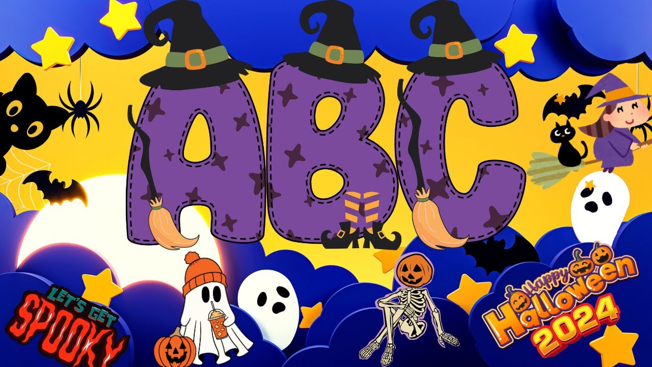 Halloween ABC Song for Kids | Fun & Spooky Alphabet Adventure [2024] # ...