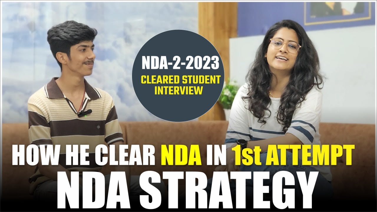 how he clear nda in 1st attempt ||"NDA 2 2023 Success Story" || nda ...