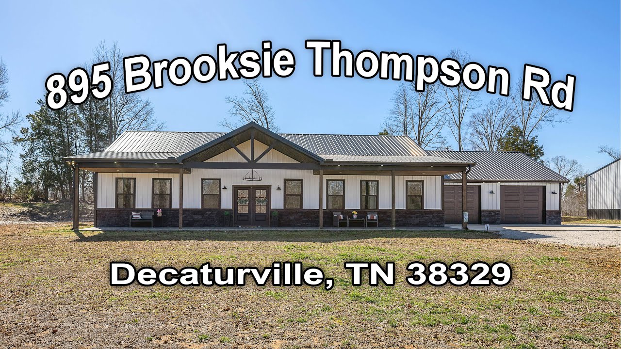 895 Brooksie Thompson Rd, Decaturville, TN 38329 - YouTube