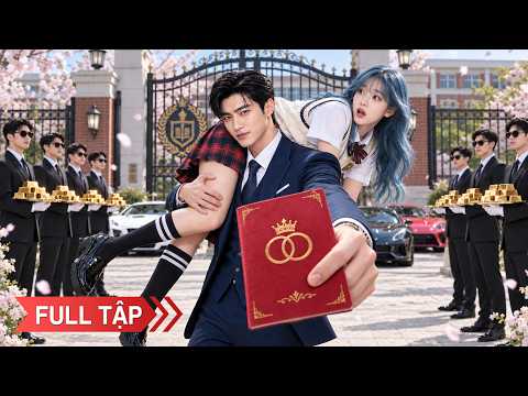 Bị tổng tài bắt quả tang trốn học, tưởng tiêu đời ai ngờ anh không tố cáo mà ép cô về nhà làm vợ!
