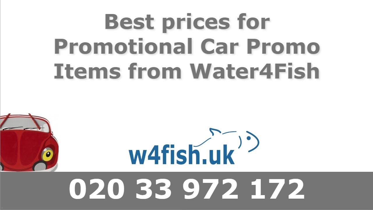 Best prices for Promotional Car Promo Items - YouTube