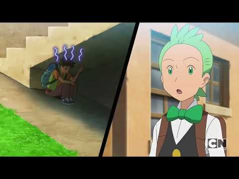 Pokemon- Ash meets Cilan and Brock in eng dub