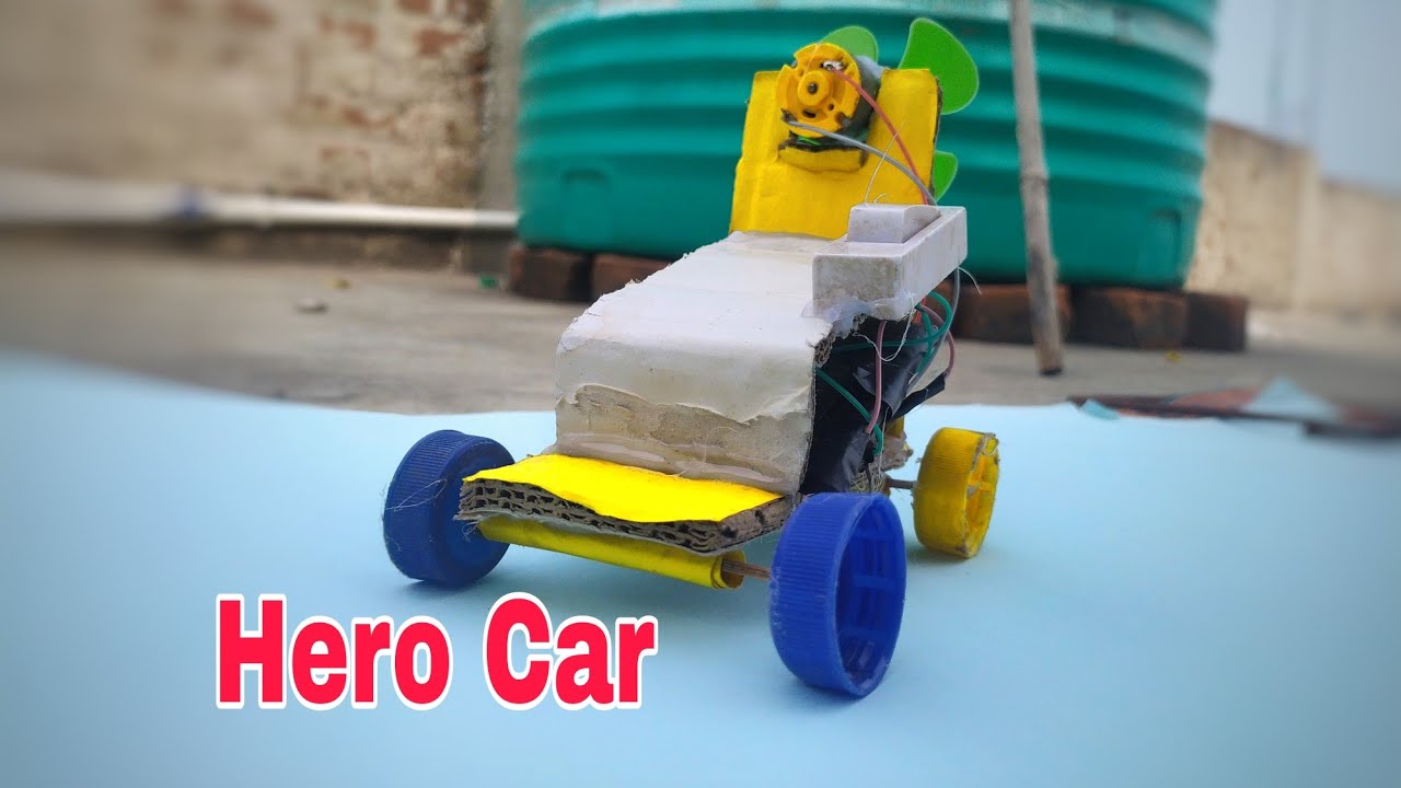 High speed fan car || How to make air speed car carbot 😯😲😲 - YouTube