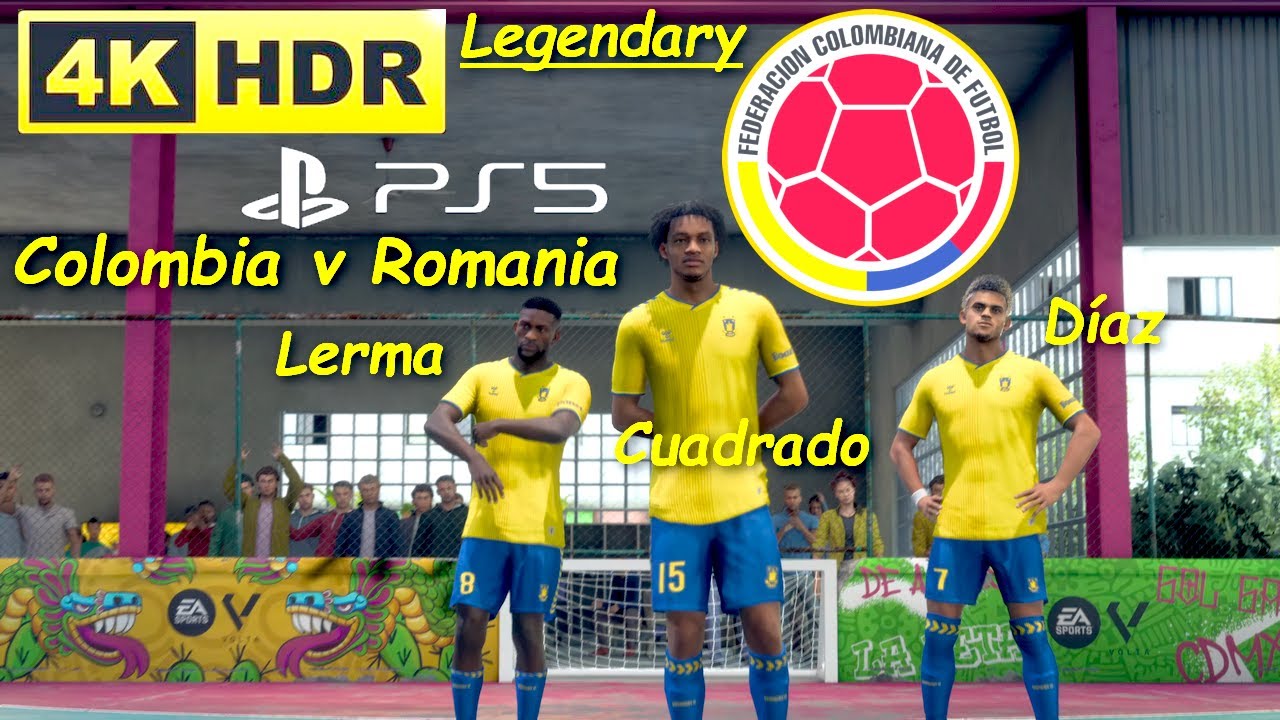 Colombia v Romania, 3v3 in Mexico, Legendary Difficulty, Volta FC 24 ...