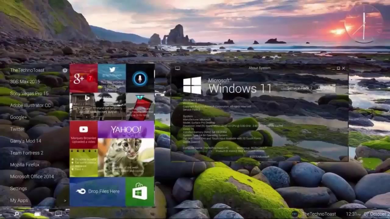Windows 11 First Look Release in 2021 - YouTube