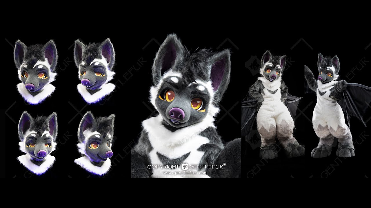 Toony Bat fursuit commission for @LINT_The_Bat - YouTube