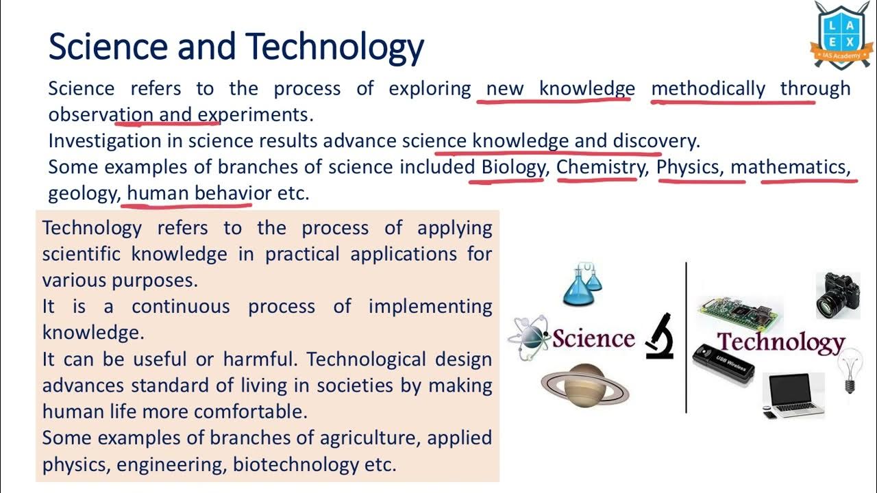 What is Science and Technology ? || Science and Technology అంటే ఏమిటి ...