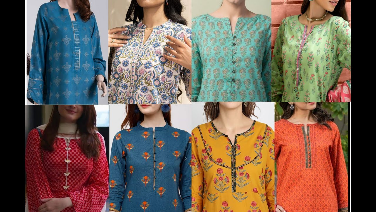 Neck line dress design ideas | beautiful dress design | new dress ...