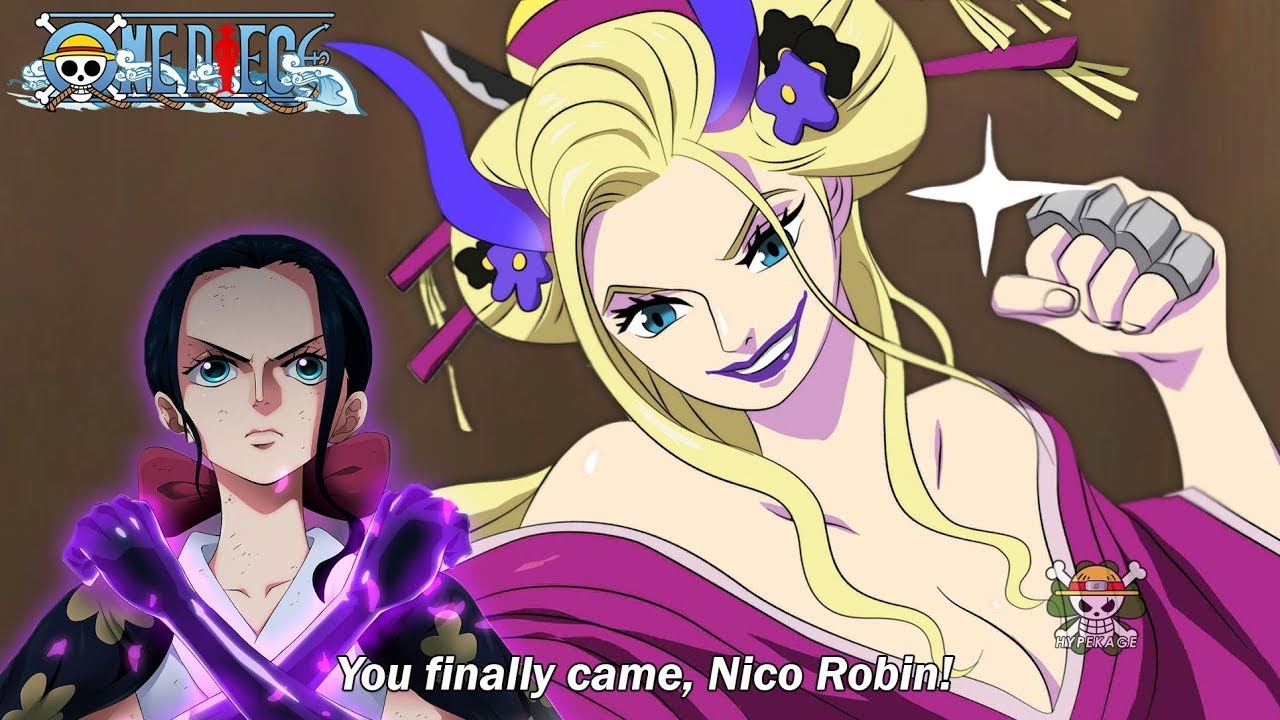 Nico Robin Vs Black Maria Full Fight MMV (One Piece Manga) - YouTube