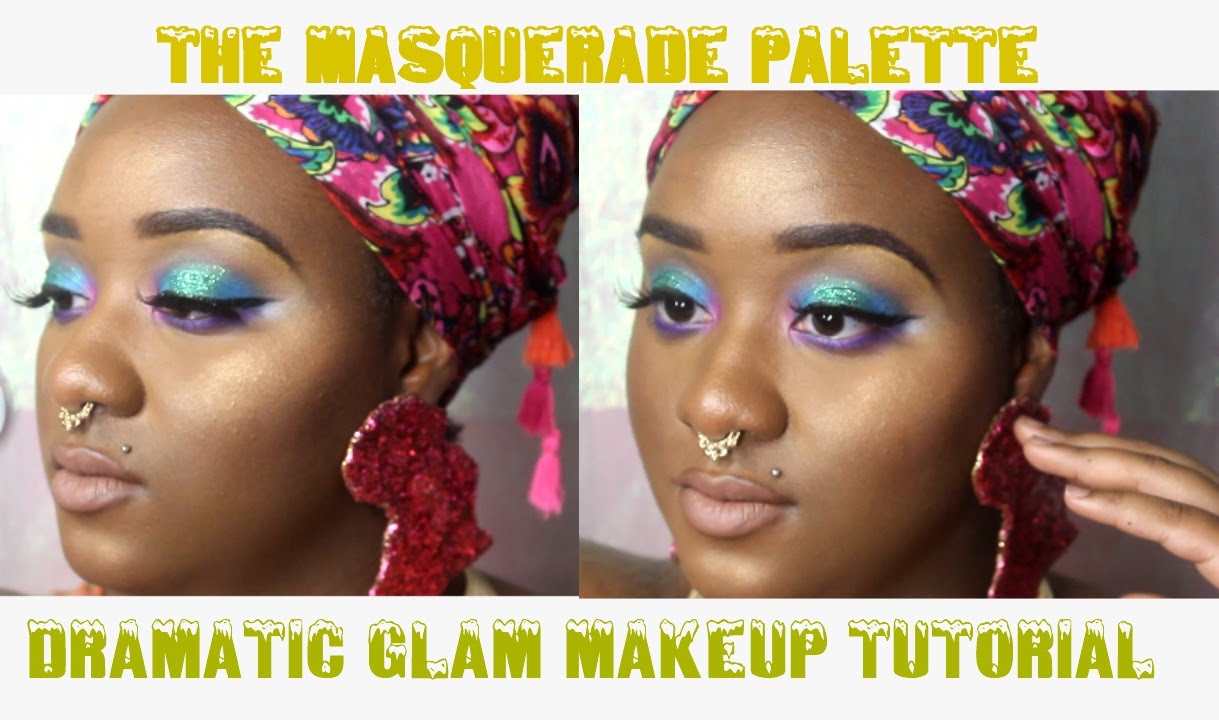Juvia's Place The Masquerade Palette Dramatic Glam Makeup Tutorial - YouTube