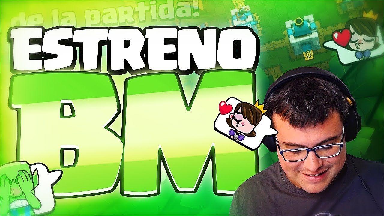HA LLEGADO EL MOMENTO DE HACER BM CON LOS NUEVOS EMOTES | Clash Royale ...