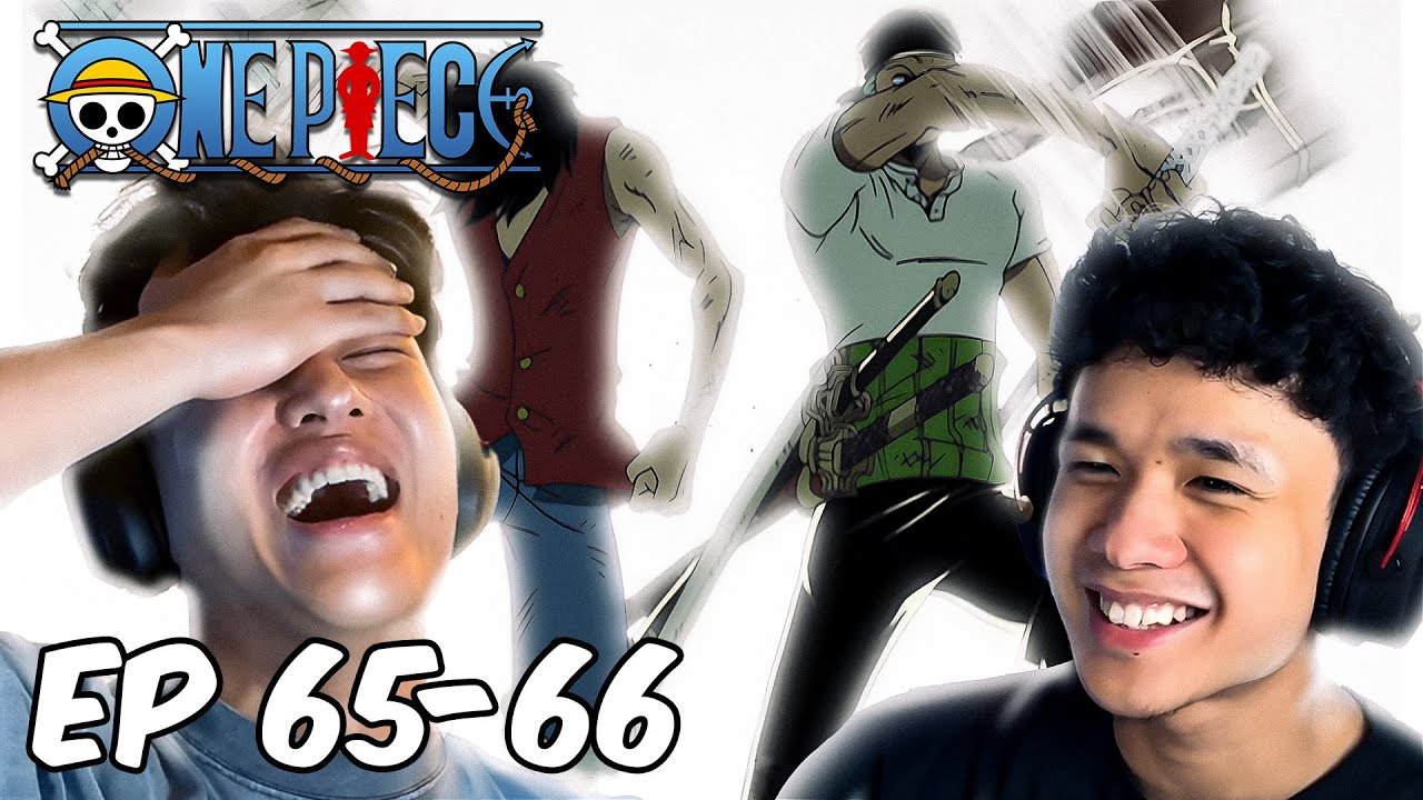 LUFFY VS. ZORO?! | One Piece Episode 65-66 Reaction - YouTube