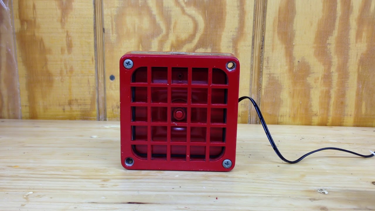Simplex 4051 Fire Alarm Horn Continuous - YouTube