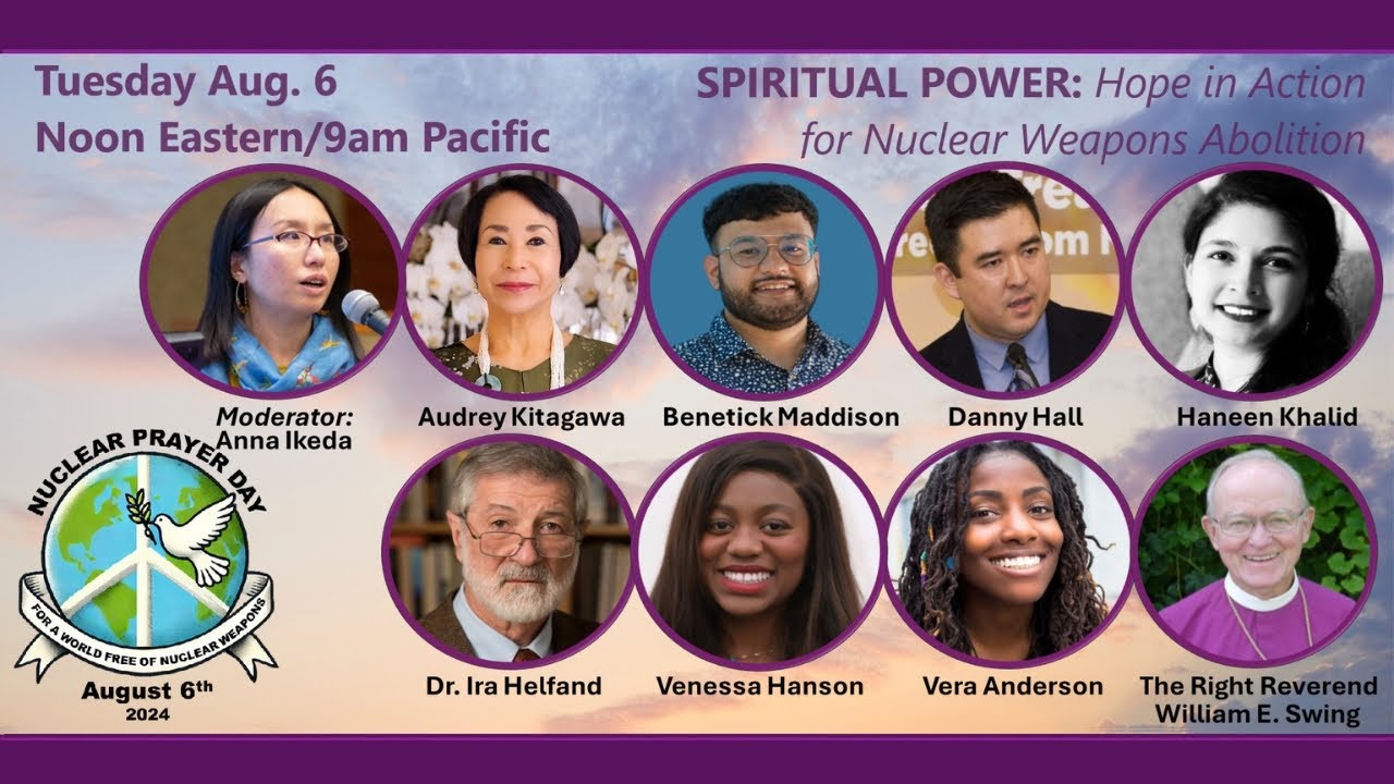 Nuclear Prayer Day 2024: Spiritual Power — Hope in Action for Nuclear ...