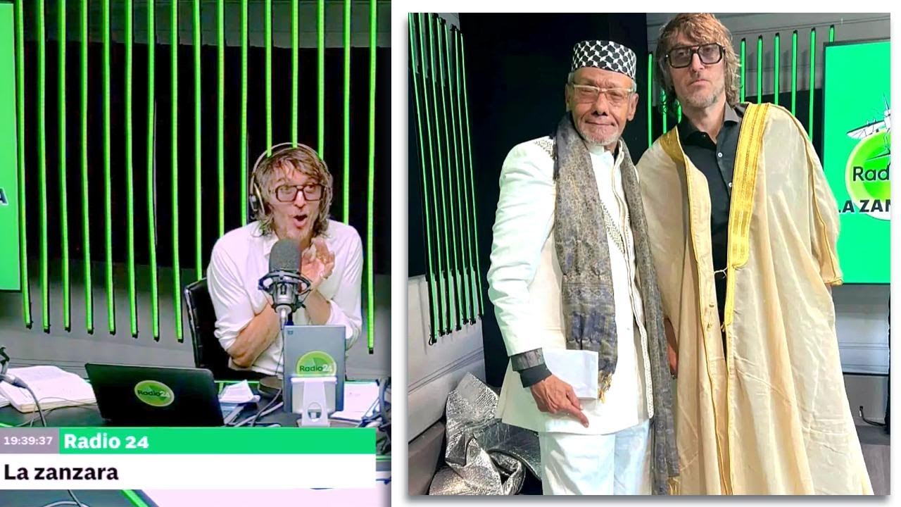 Ali Scek Nur: Dante sì, Giordano no - La Zanzara 30.5.2024 - YouTube