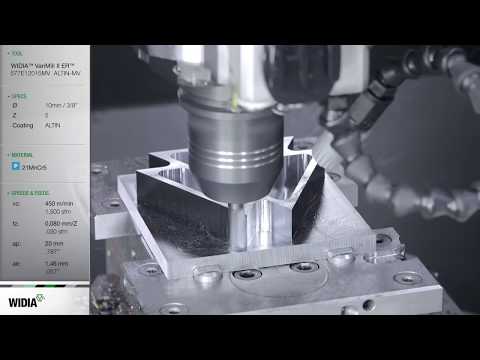 WIDIA™ End Mills for Trochoidal Milling