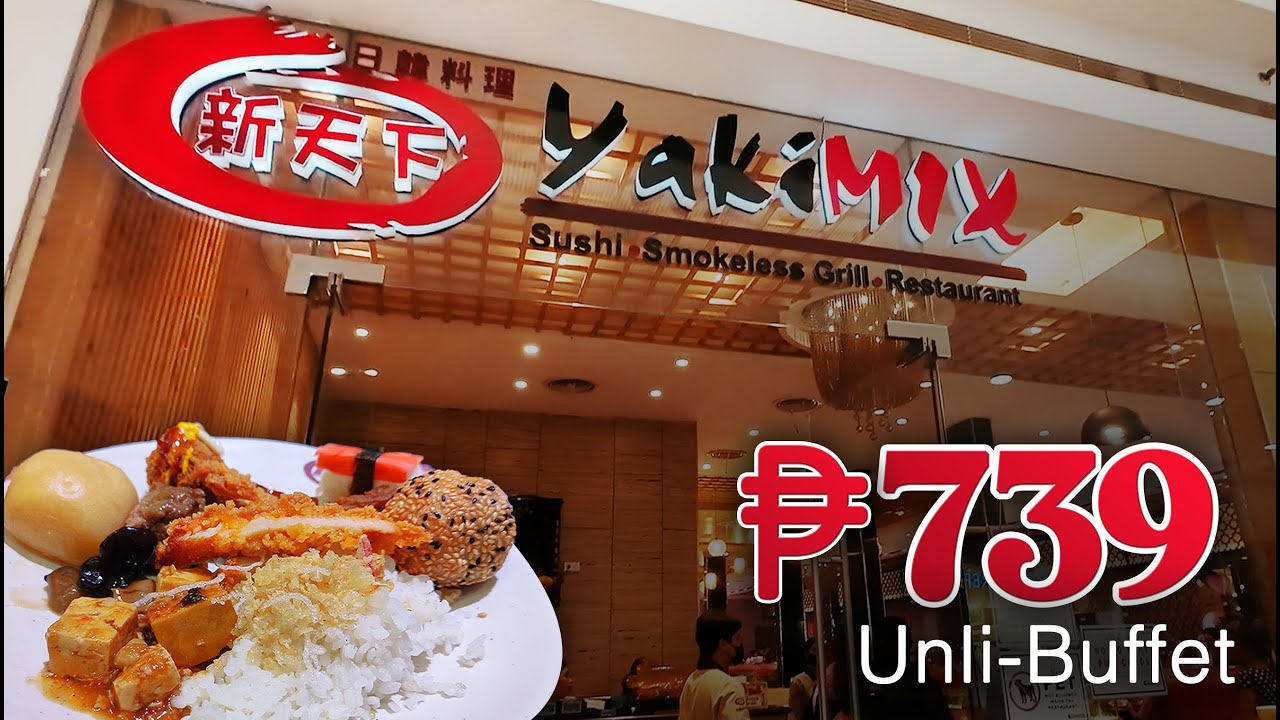 Buffet at SM Santa Rosa Yakimix🍜 Unlimited Japanese, Korean & Chinese ...