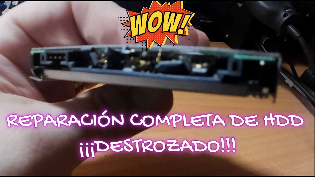 ME ENCONTRE EN LA CALLE ESTE VIEJO HDD MECANICO DESTROZADO...¿¿¿PODRE ...