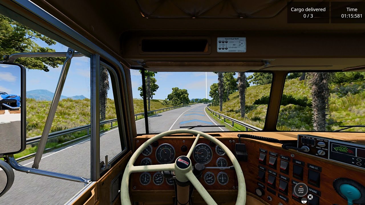 BeamNG Drive, retro truck, first gameplay car transport, - YouTube