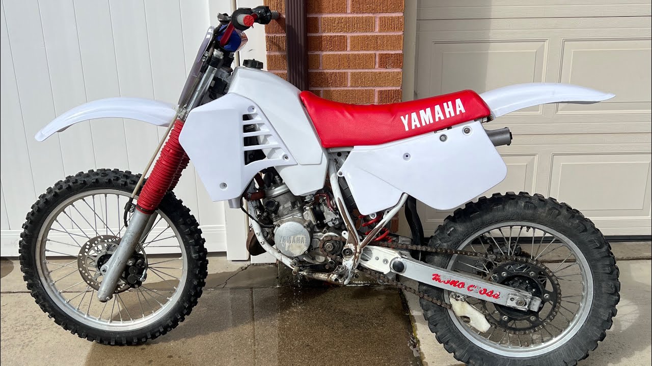 Restoring a gas tank off a 1987 yz125. - YouTube