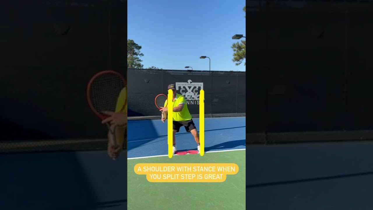 The tennis split step - YouTube