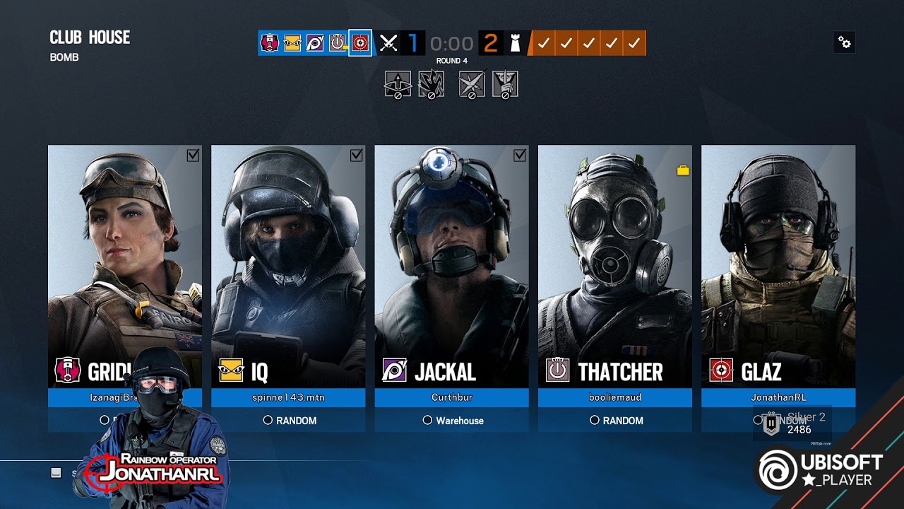 Rainbow Six Siege: Discord Major Match 2 - JonathanRL POV - YouTube