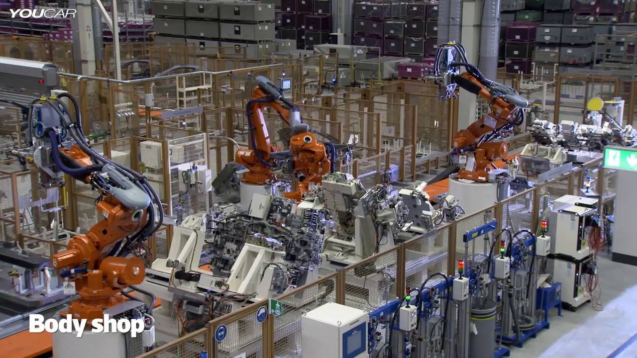 Bmw car production - YouTube