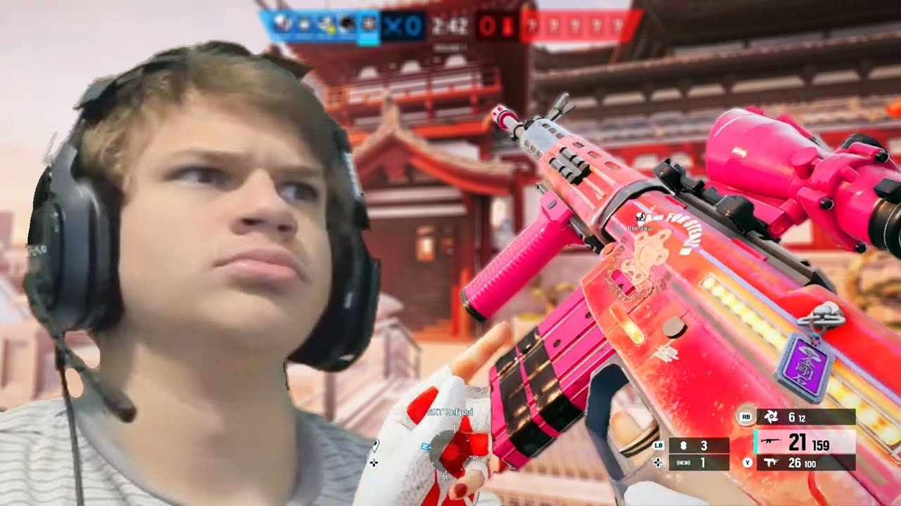 Using Jynxzi's NEW FAST Settings And Sensitivity On Console Rainbow Six ...