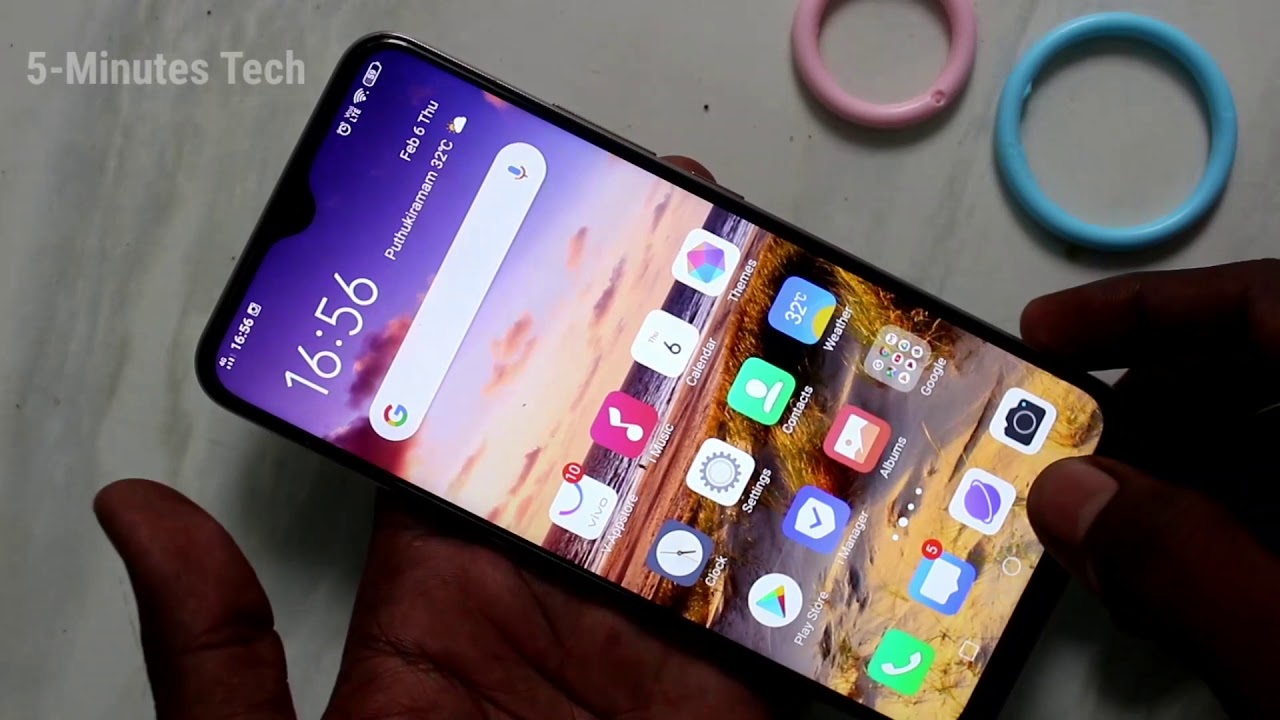 How to add fingerprint in Vivo Y19 - YouTube