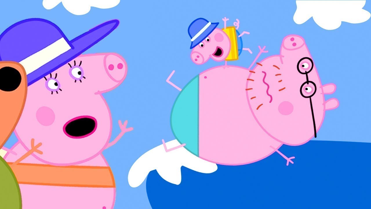 Peppa Pig Official Channel | Peppa Pig's Beach Holiday in Australia ...