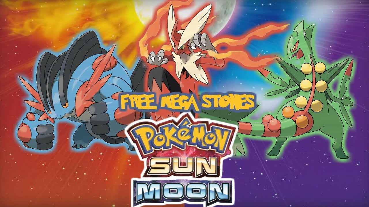 HOENN MEGA STONES FOR EVERYONE! (HOENN STARTER STONES+MORE)- Pokemon ...