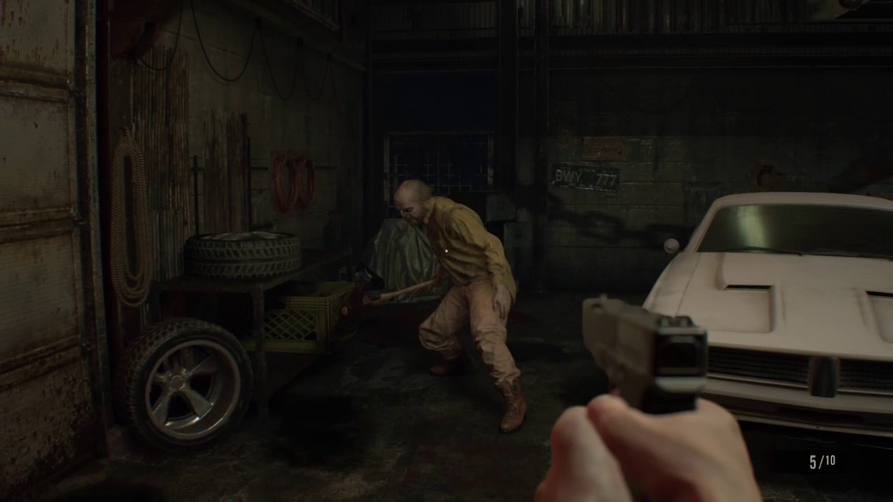 Resident Evil 7 -- My First Encounter w/ Jack Baker - YouTube