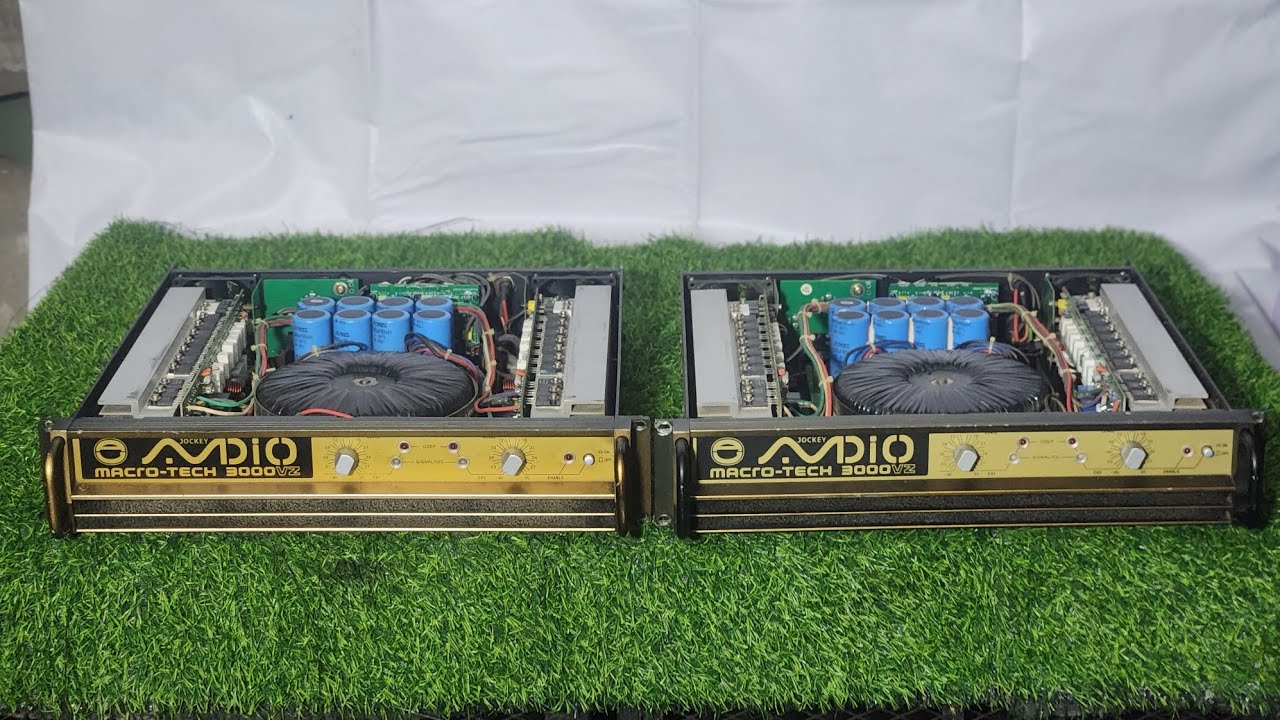 เพาเวอร์แอมป์Aj Micro-Tech 3000 vz ขับ 18 นิ้ว ข้างละ 2-3 ดอก 065 0945 ...