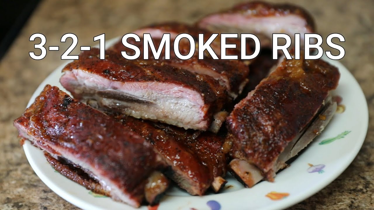 321 smoked ribs - YouTube