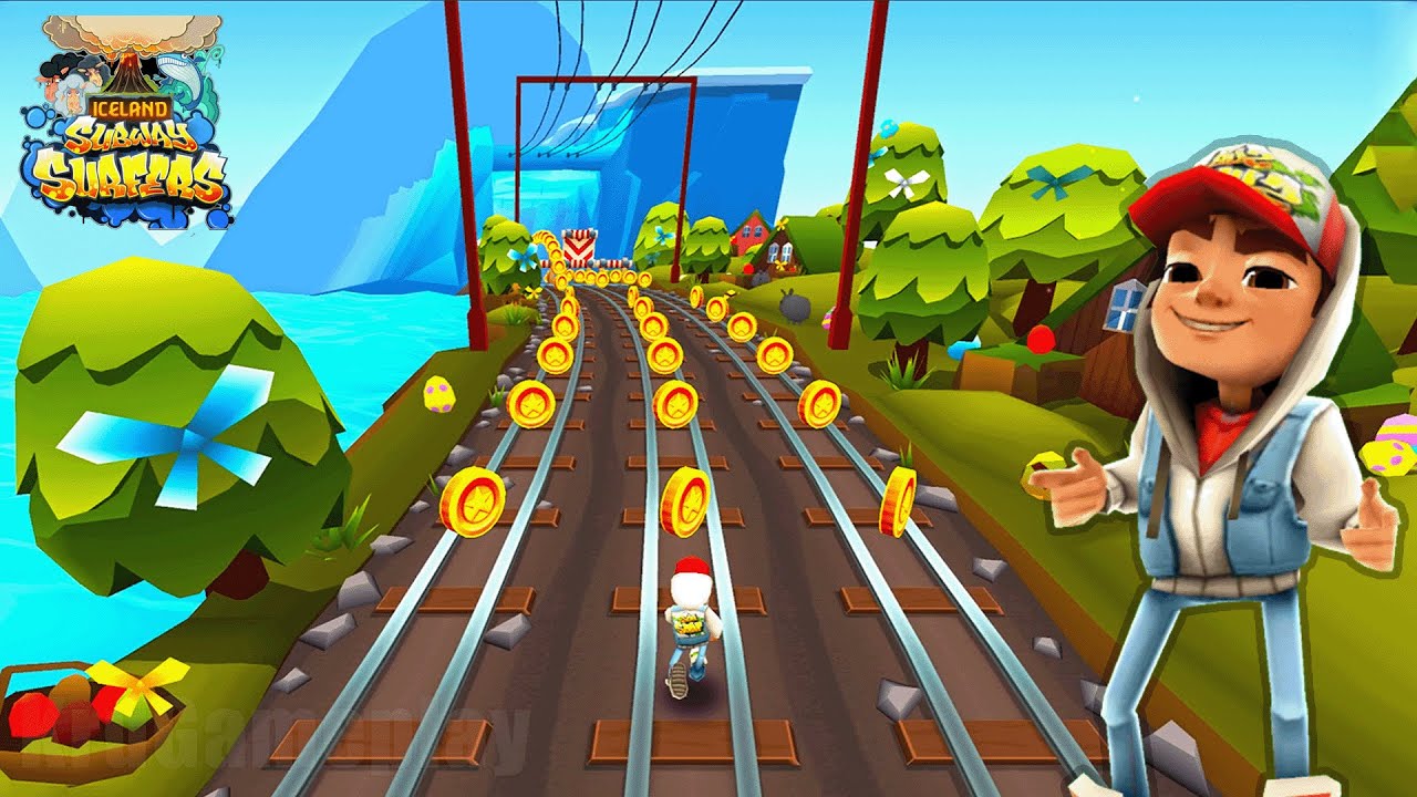 Subway Surfers: Iceland 2018 - Jake (Gameplay) - YouTube